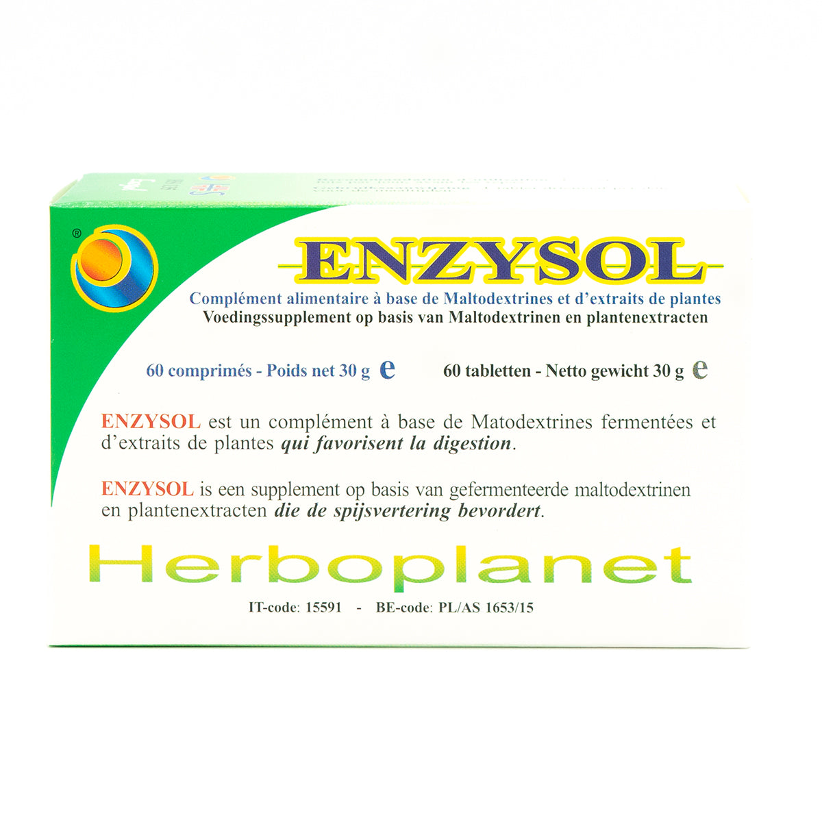 Enzysol | Plantaardig supplement spijsvertering – Nascendi